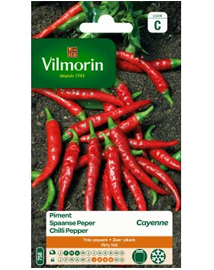 Rode peper zaden Spaanse Cayennepeper 2g