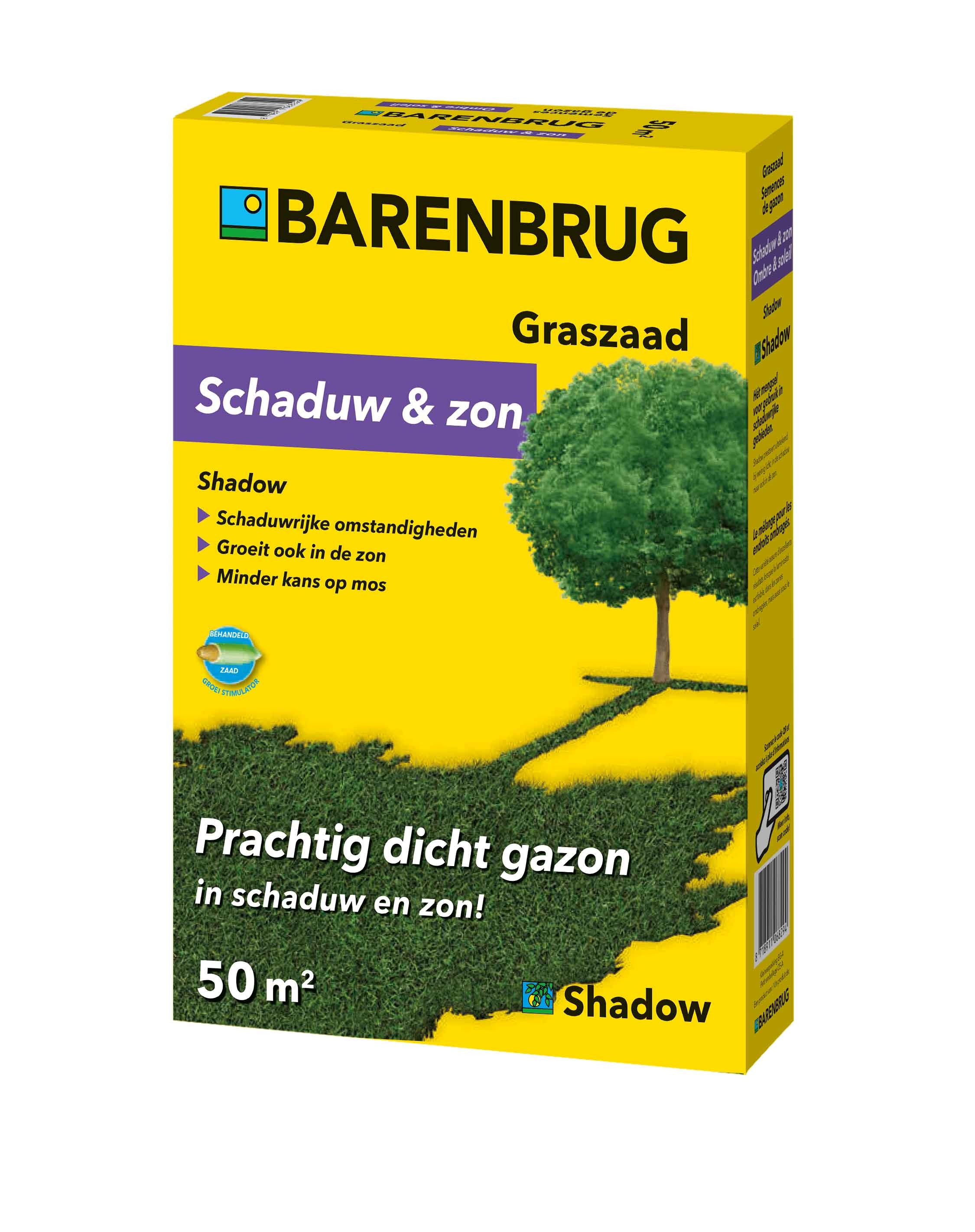 Graszaad Barenbrug Schaduw & Zon 50 m²