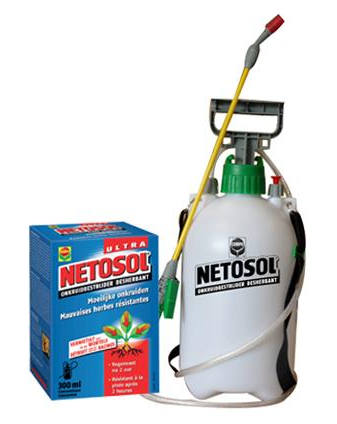 Netosol Totale onkruidverdelger met sproeier 500m²