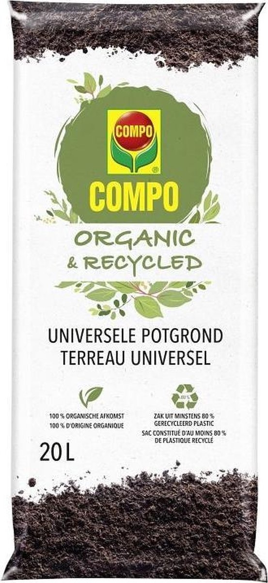 Compo duurzame potgrond 20 L | Turfvrije potgrond