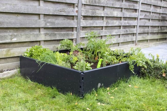 Mini Moestuin met moestuinbak Caréo!