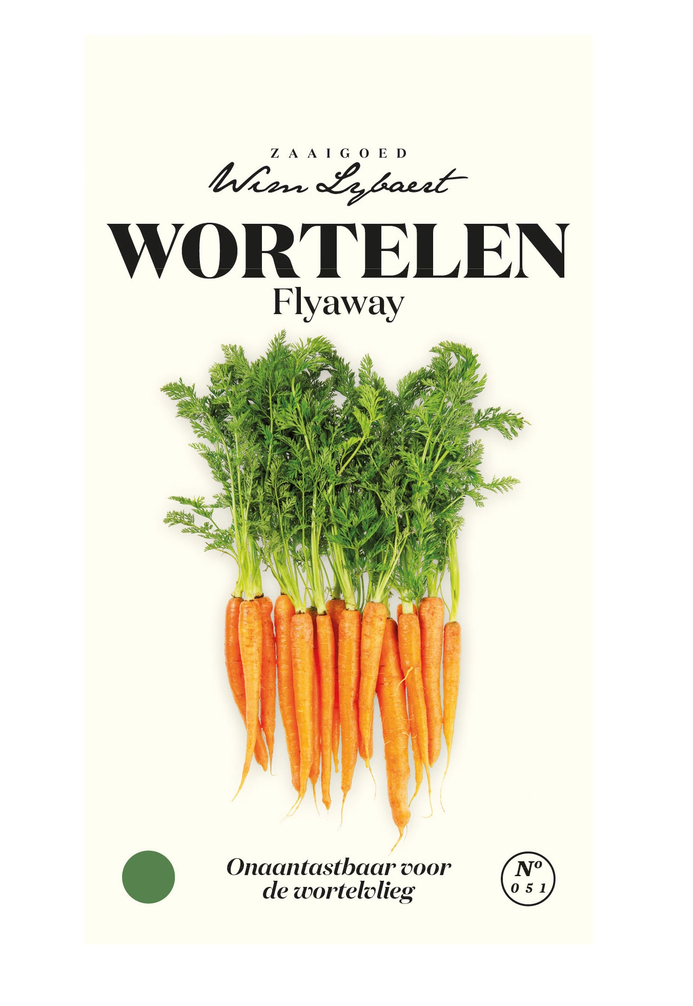 Wim Lybaert zaden | Wortel Flyaway | Resistent tegen wortelvlieg