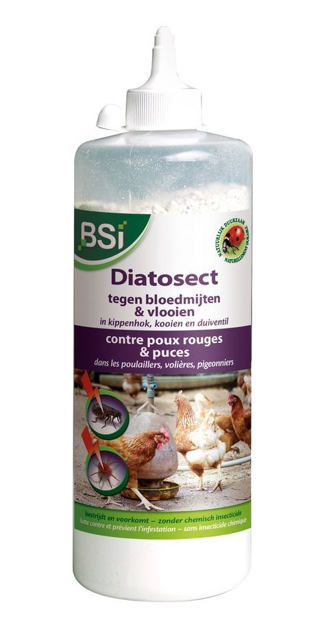 Bloedluis en vlooien biologisch bestrijden bij kippen | Diatosect