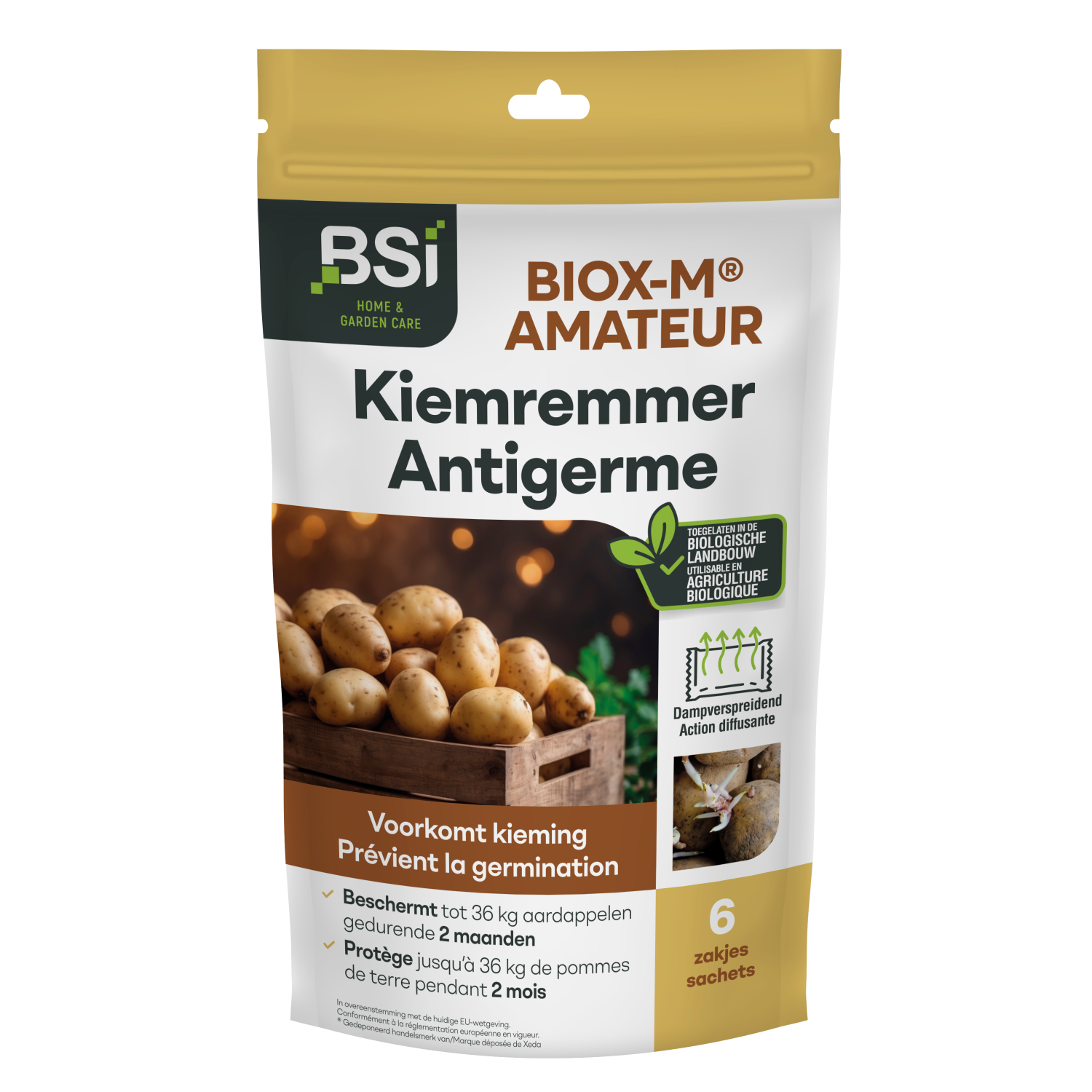 Kiemremmer voor aardappelen BIOX-M | Natuurlijk & effectief