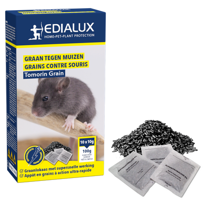 Muizengif graankorrels Tomorin Grain | Snel bestrijden van muizen in huis