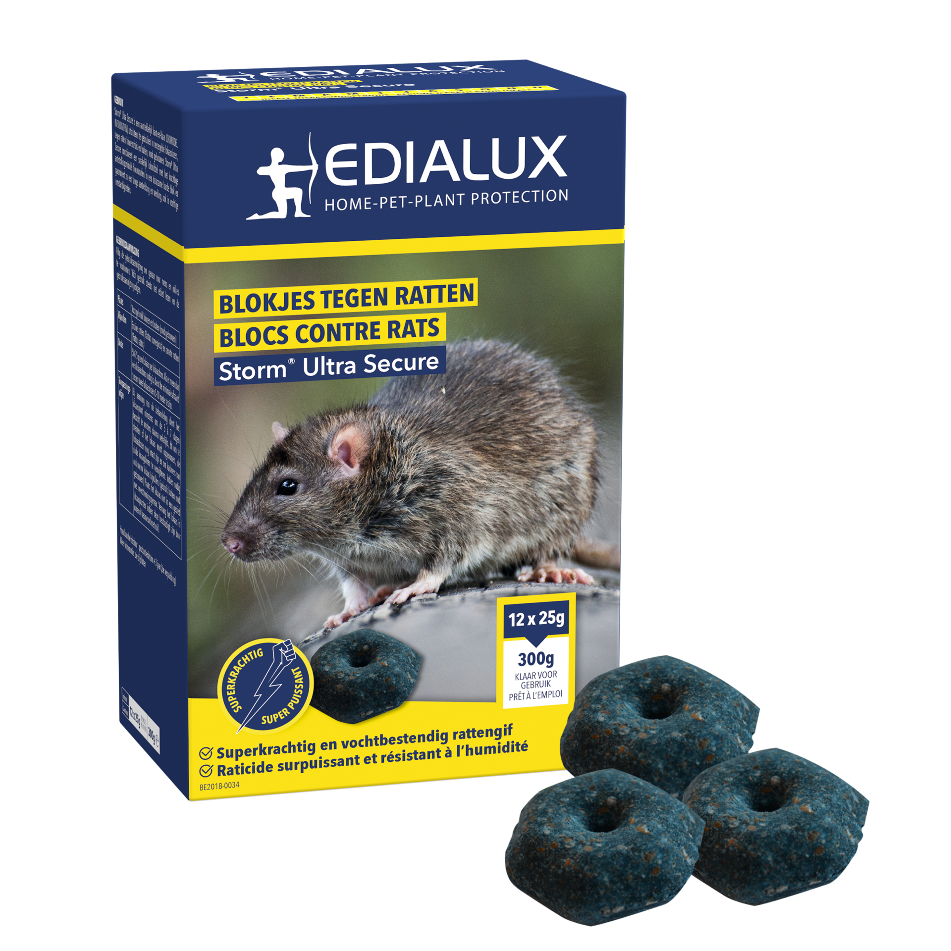 Storm Ultra Secure | Rattenvergif met dodelijke werking 300g