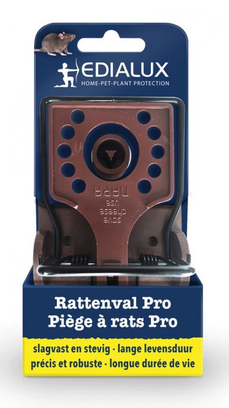 Professionele rattenval| Slagvast & stevig | Edialux
